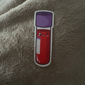 Serum Separator Blood Tube Sticker | Phlebotomy Sticker | Clinical ...