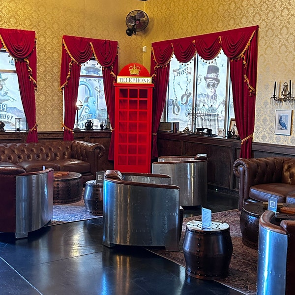 Telephone Booth, Prop , Display, Vintage, Backdrop Prop, English Style ...