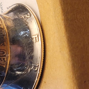 1916-1963 Silver Coin Bell Motorcycle Bell Gremlin Charm Franklin Half ...