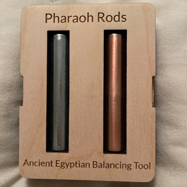 Egyptian Pharaoh Rods - Pure Copper & Zinc W/box - Etsy