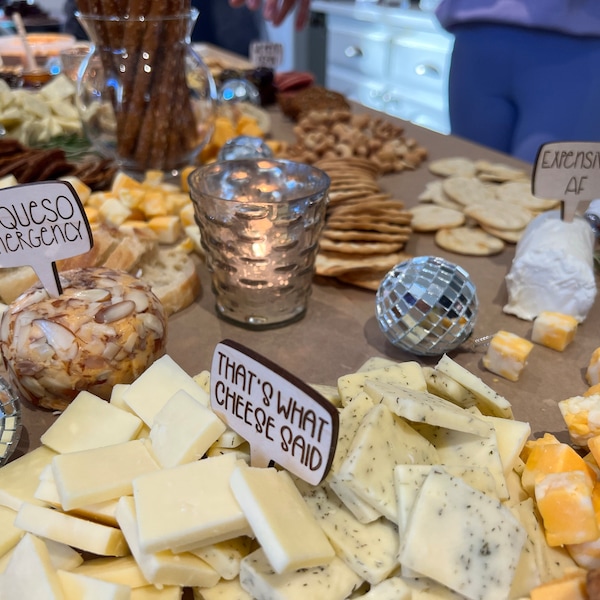 Cheese Picks Charcuterie Picks Cheese Labels Cheese Markers Hostess ...