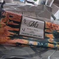 African Print Fabric - Blue Yellow Samakaka / Samacaca (angola) - Wax ...