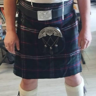 Scottish Men's Handmade Great Kilt 16th Century Highland Vintage Kilt Tartan Great Kilt ...