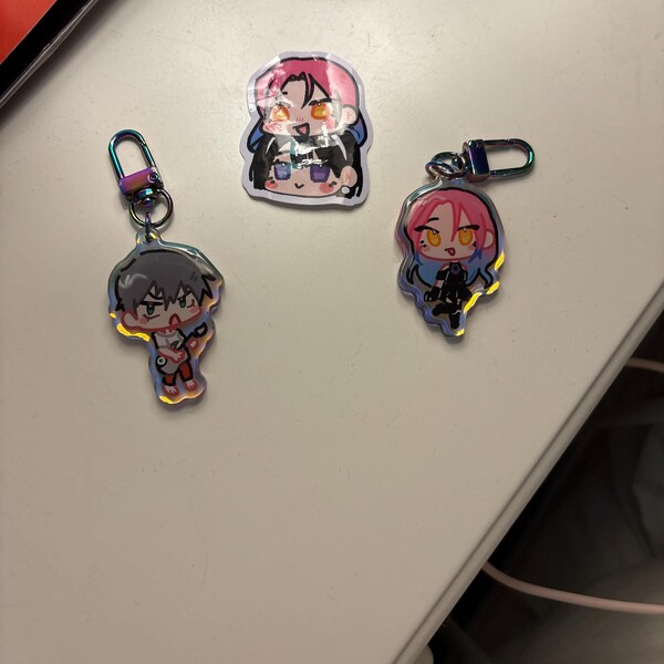 Luka Added !! ~ Alien Stage Alnst Keychains - Etsy