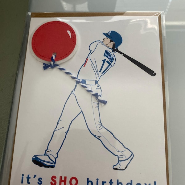 Ty France Baseball Player Illustration Printed Birthday Card / Happy ...