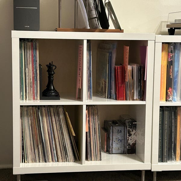 Kallax 2 X 2 Cubby With Back Birch, Black, Natural MDF, or White - Etsy