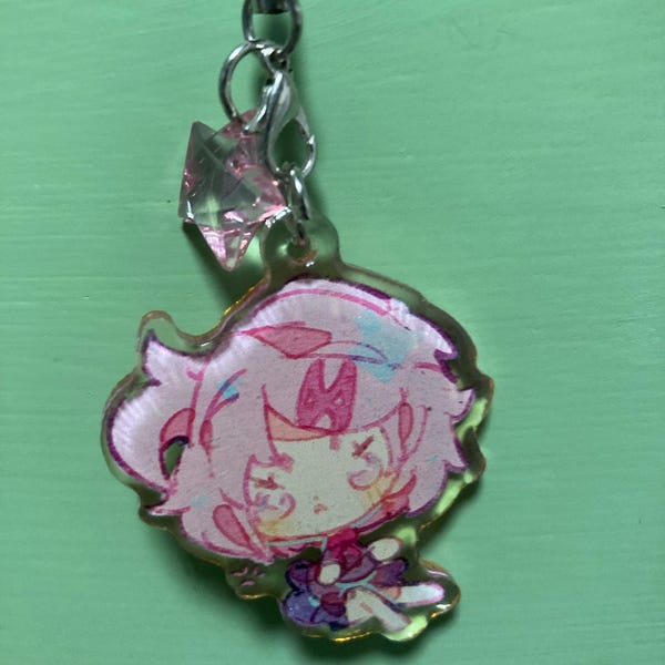 Doki Doki Literature Club || 2" Acrylic Keychain Charms - Etsy