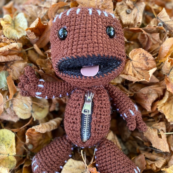 Sackboy Large Size - Amigurumi Pattern by Emvy Creates - Etsy
