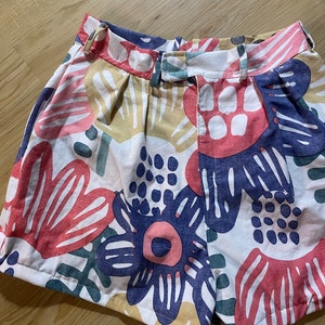 Wide Pleated Shorts high Waisted Digital PDF Sewing Pattern // US Size ...