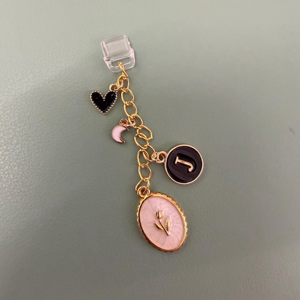 Bookish Phone/kindle Charm Dust Plug – Custom Initial & Symbol Charms ...