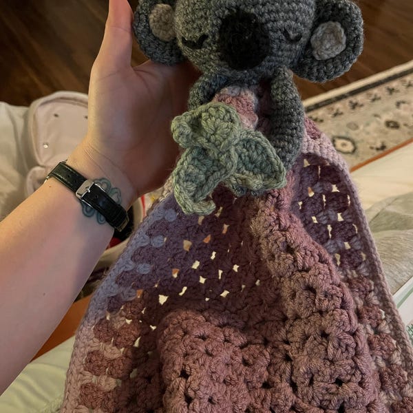 Niko the Koala Lovey Amigurumi Crochet Pattern - Etsy