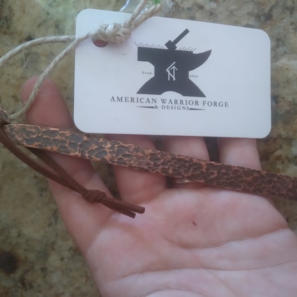 Copper Bookmark - Hand Forged - Etsy