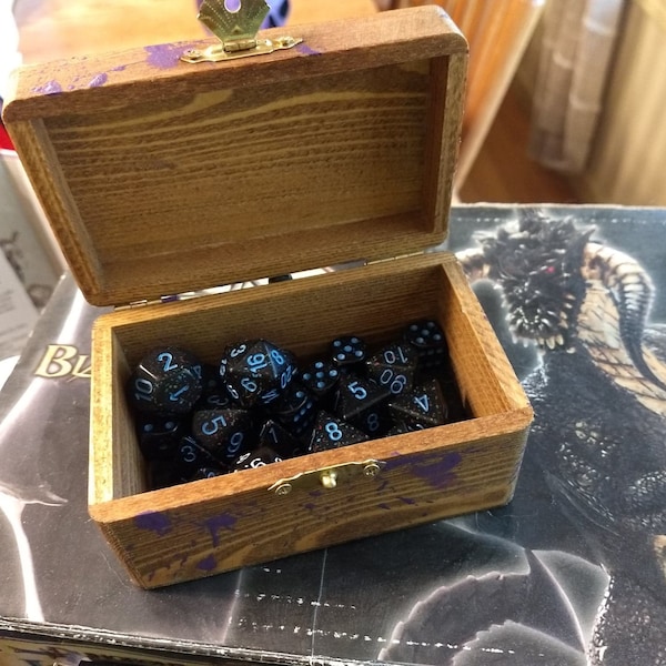 D20 Dungeons and Dragons Dice Box [d20 - Polyhedral - D&D - RPG ...