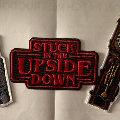 Grandfather Clock Evil Vines Patch Strange Vision Time Embroidered Iron ...