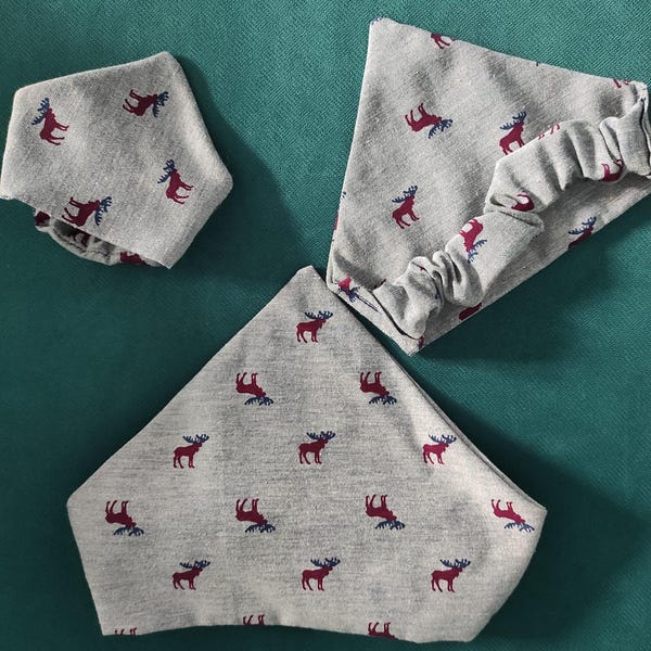 Elastic Dog Bandana PDF Sewing Pattern Tutorial/pet/cat/scrunchie ...