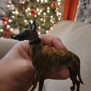 Your Greyhound in Miniature Customizable Hand Painted Resin - Etsy