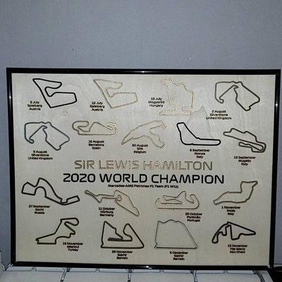 Formula 1 Grid Art for 2024 Season 3D Racing Car Decor - Etsy