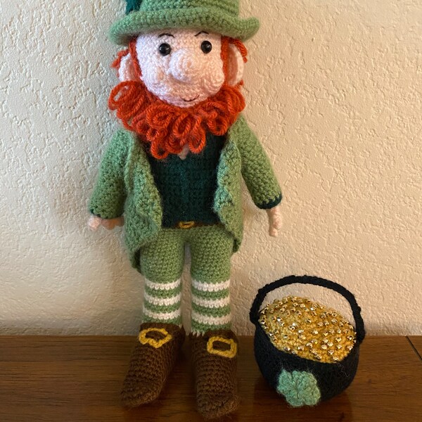 Larry the Leprechaun- Amigurumi Pattern PDF Download - Etsy