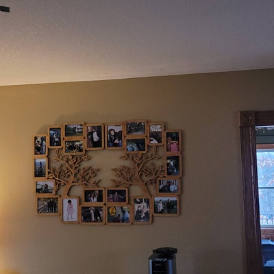 Personalized Family Tree, Family Tree Collage Frame, Wall Collage Kit ...