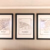 Custom City Map Print, Personalized Map Art, Custom Map Print, Custom ...