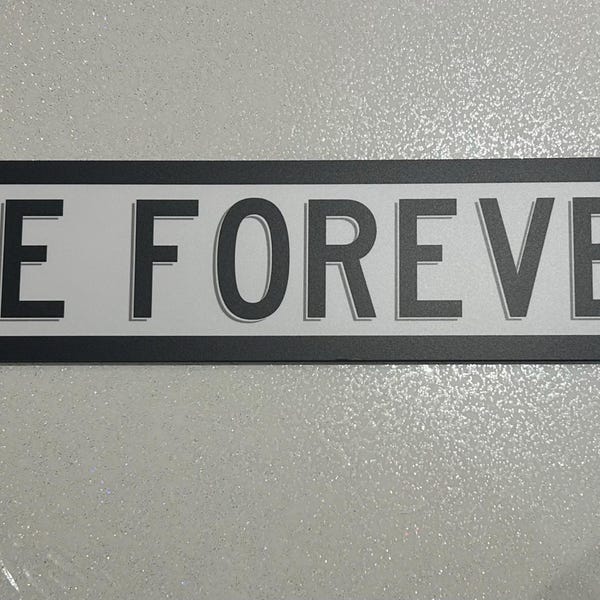 Oasis Inspired Wonderwall Street Slogan Sign **new Larger Size Now ...