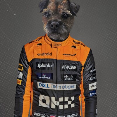 2024 Scuderia Ferrari F1 Driver Team Funny Pet Custom Portrait From ...