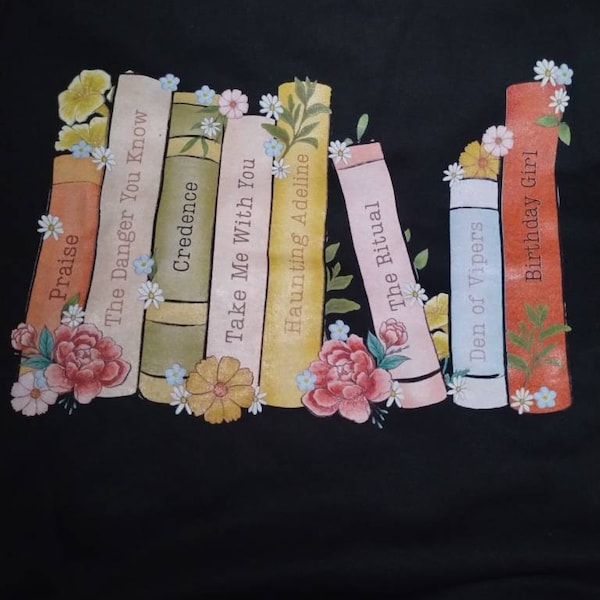 Custom Bookshelf Sweatshirt, Personalized Book Crewneck, Book ...