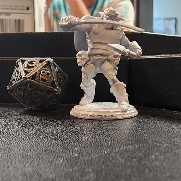 Custom 3D Printed RPG Miniatures: High-detail Personalized Figurines ...