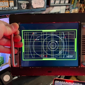 Radar Screen Video Tactical HUD Animated Digital Display - Etsy