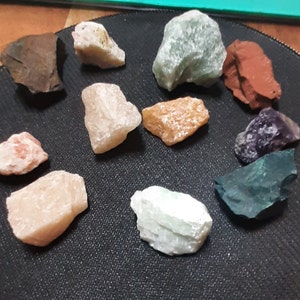 Rough Natural Gemstones, Premium Grade India Mix: Choose Ounces or Lb ...