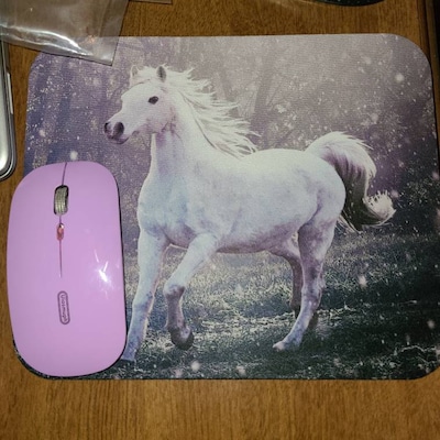 MOUSE PAD Horse Horses 2 Equestrian Rider Colt Filly Pony Mare Pony ...