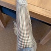 Blue Plaid Car Upholstery Fabric - VW Golf GTI MK7- 3mm Comfort Foam ...