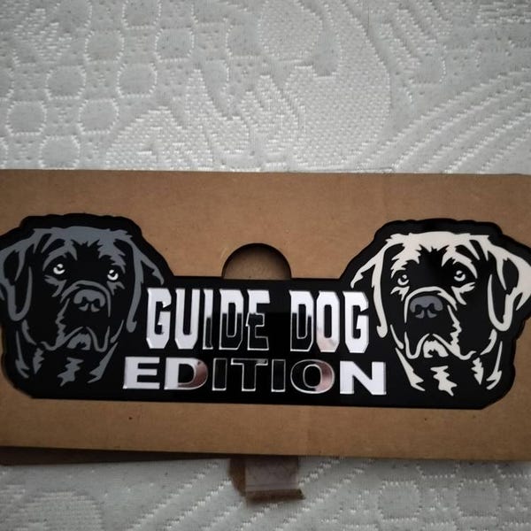 Labrador Retriever Car Badge - Etsy