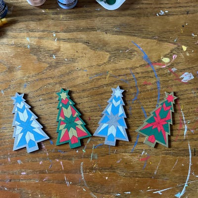 Laser Cut Decorative Rainbow Trout for Crafts, Fish Blanks for Crafting ...