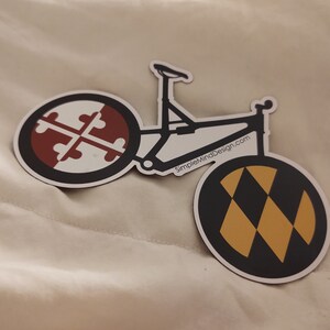 Washington DC Road Bike Sticker District of Columbia Weatherproof Die ...