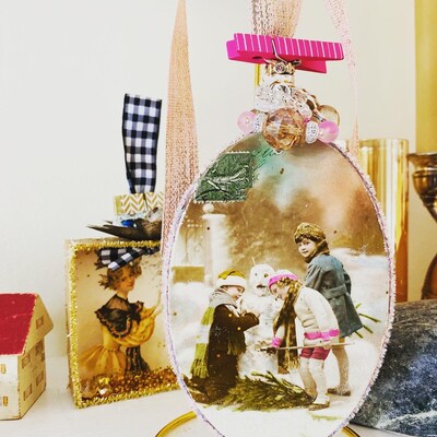 Wood Nymph Doll Postcard Artist Woman Lady Girl, Forest Trees Long Hair ...