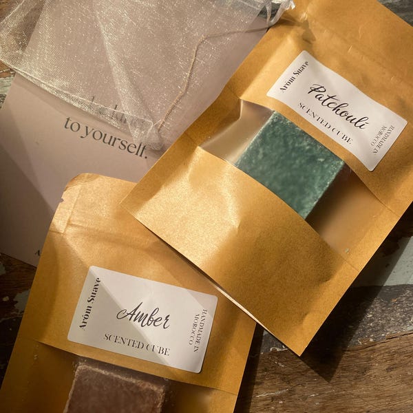 Pink Rose Scented Cube - Scented Cube Home Fragrance - Morrocan Solid ...