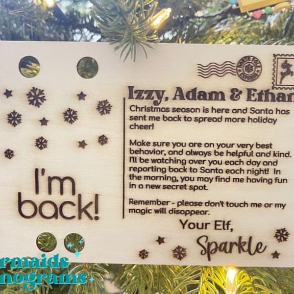 DIGITAL Elf Prop Elf Car Wash Auto Sign Christmas Xmas Holiday SVG ...