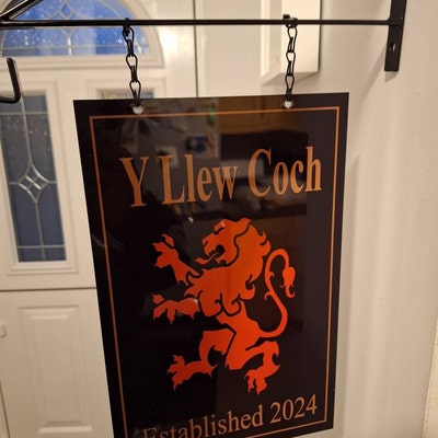 The Dog House Various Breeds Personalised Swinging Custom Made Hanging ...