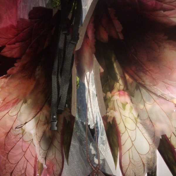 Forest Fairy Wings, Rose Fairy Wings, Leaf Wings, Fairy Wings for Adult ...