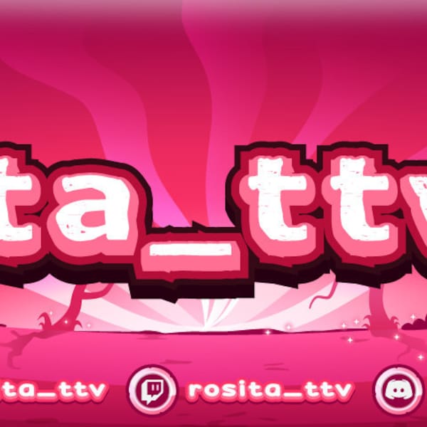 Custom Chibi Cute Banner or Header for Social Media / Twitch Banner ...