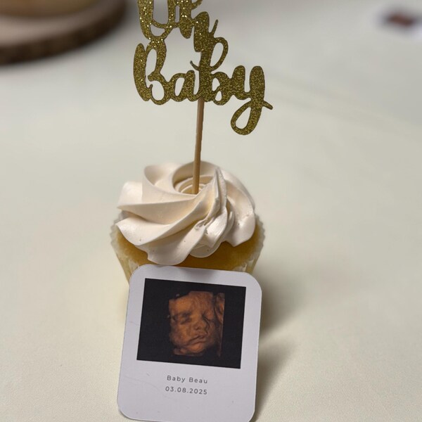 Baby Shower Decorations | Ultrasound Confetti | Custom Decorations Baby ...