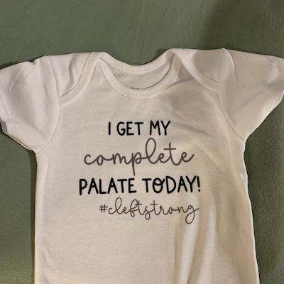 If You Mustache It's Just a Cleft, Cleft Lip and Palate Onesie®, Cleft ...