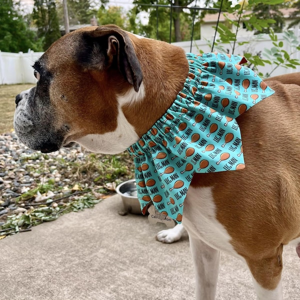 Dog Bandana PDF Sewing Pattern - Unique Flower Power Elasticated Dog ...