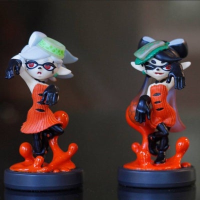 Custom Splatoon Amiibo Purple Inkling Boy Amiibo - Etsy