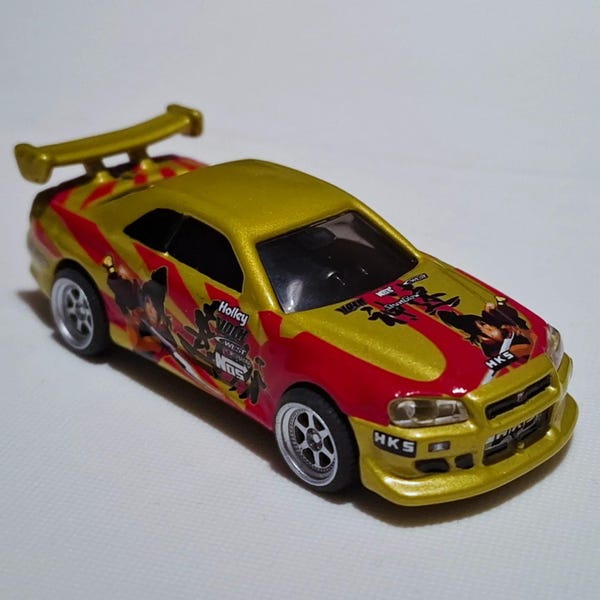 Initial D Yellow Red Suns RX7 Waterslide Decals 1:64 - Etsy