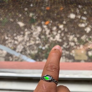 Labradorite Ring tika Sterling Silver Twig Engagement Ring | Etsy