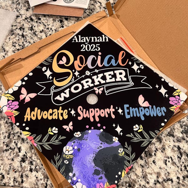 Personalized Memorial Graduation Cap Topper, Memories Mom and Dad Grad ...