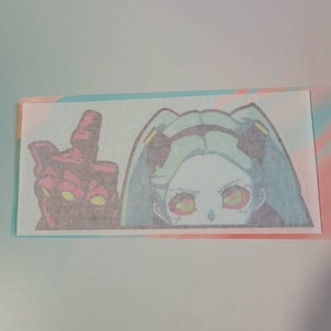 Cyberpunk Edgerunner David Stickers-david Beats Adam-cyberpunk - Etsy
