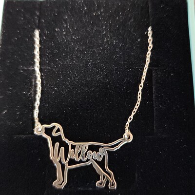 Dog Necklace Dog Necklace for Woman Pet Necklace Dog - Etsy